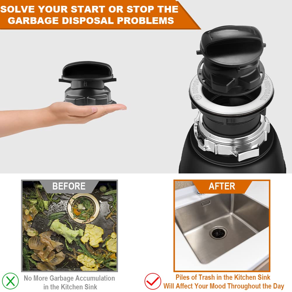Garbage Disposal 75257 Magnetic Stopper, garbage disposal parts-turn your Cover control disposer on and off.