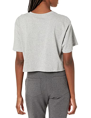 UGG womens Tana Cropped Tee T Shirt, Grey Heather, Medium US