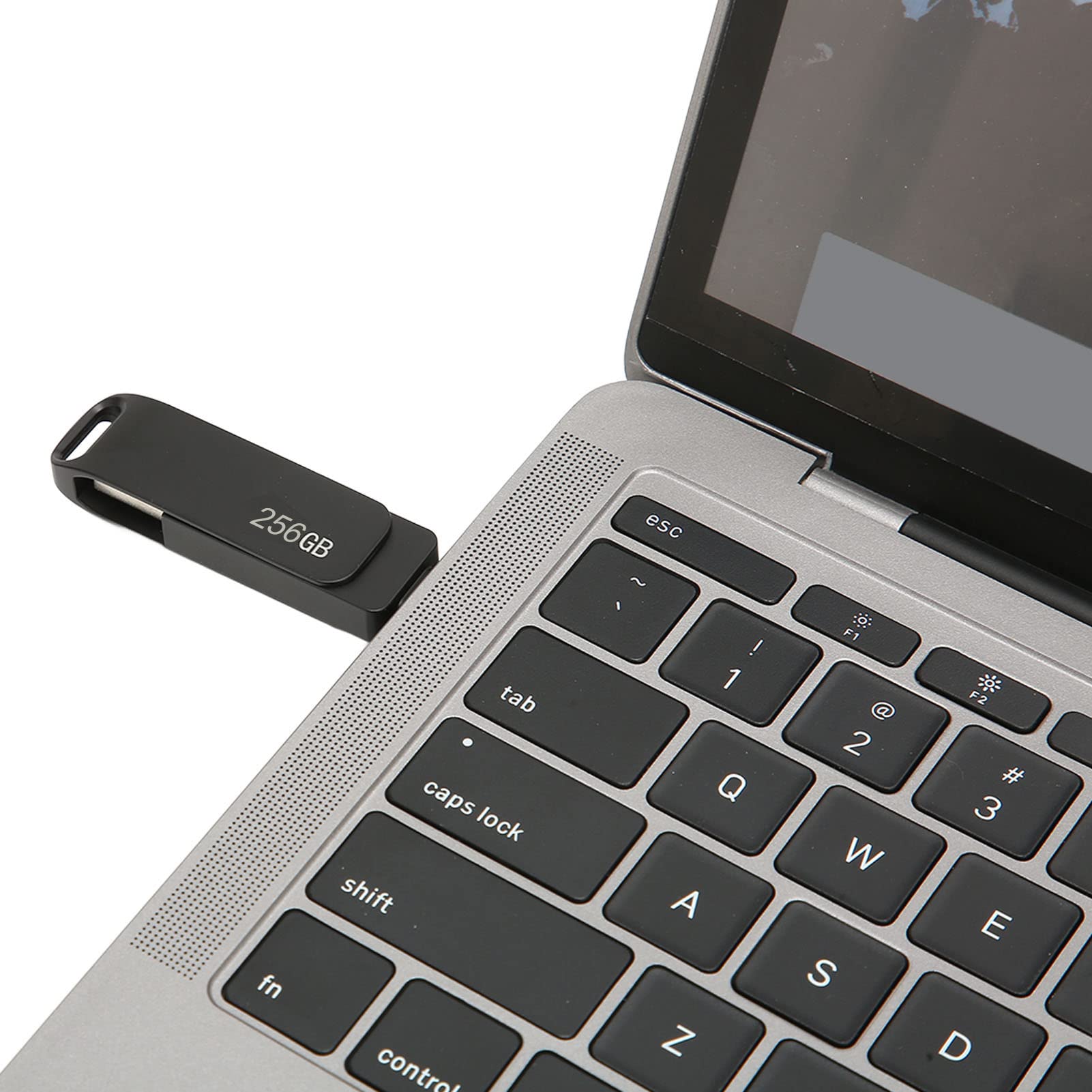 Gaoxin Photo Stick, Shockproof, Portable, Rotatable, 2 in 1, Phone Storage, Metal Material, USB 3.0 Type C 256GB