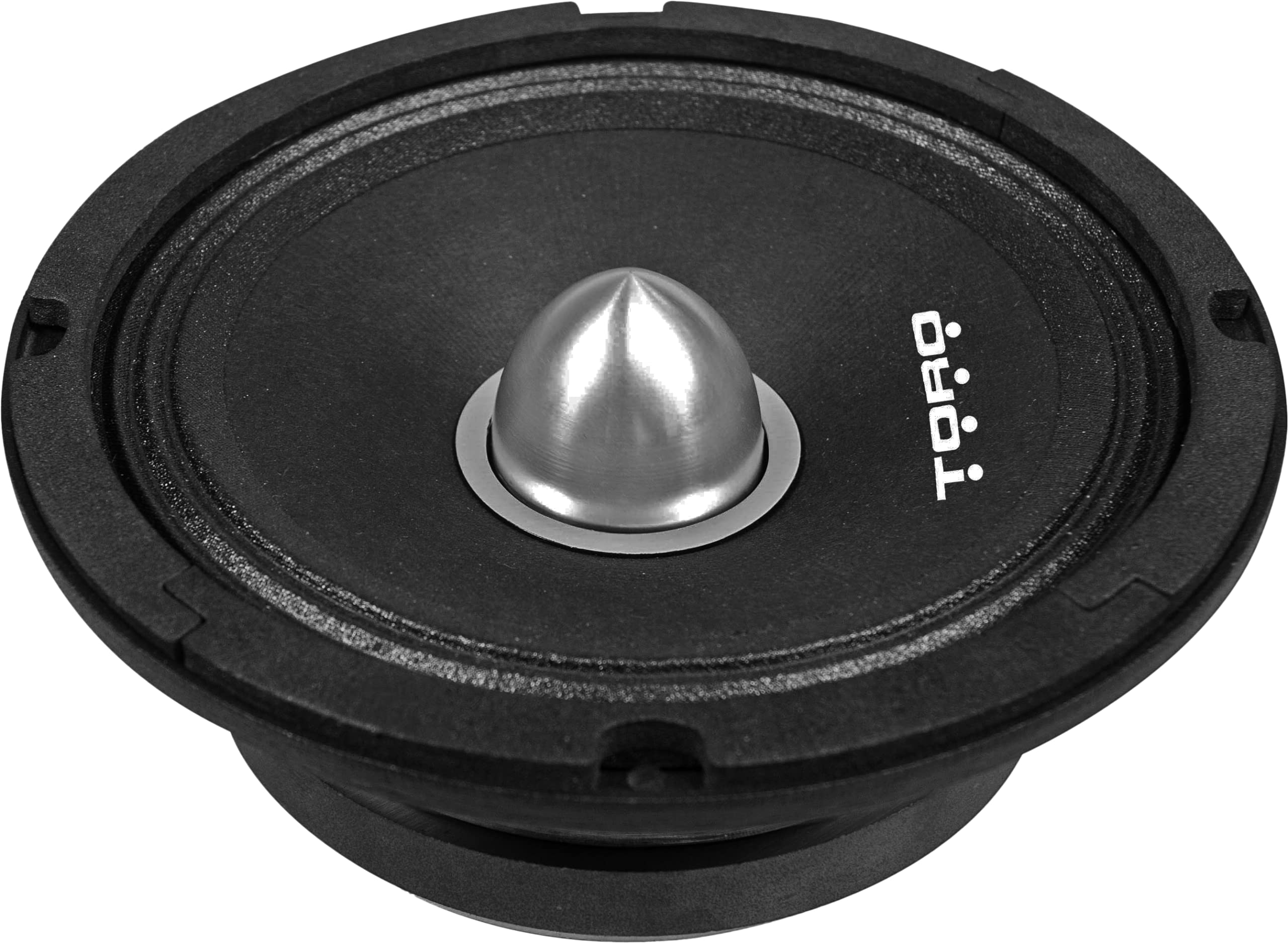 TORO TECH – PM6K, 6.5 Inch 2-Way Component Kit Pro Audio Shallow Mount Speakers - 340 Watts RMS Power / 140 Watts Music Program, 25mm Aluminum Tweeters, 4 Ohm, 1.5" Voice Coil (Pair)