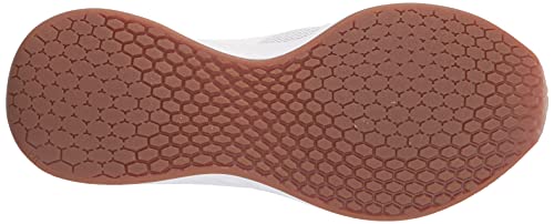 New Balance Women's Fresh Foam Roav V1 Sneaker, Nb White/Black, 7.5 Wide