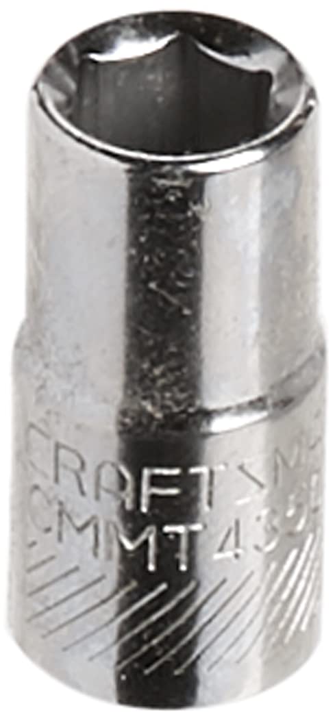 CRAFTSMAN Shallow Socket, Metric, 1/4-Inch Drive, 7mm, 6-Point (CMMT43503)