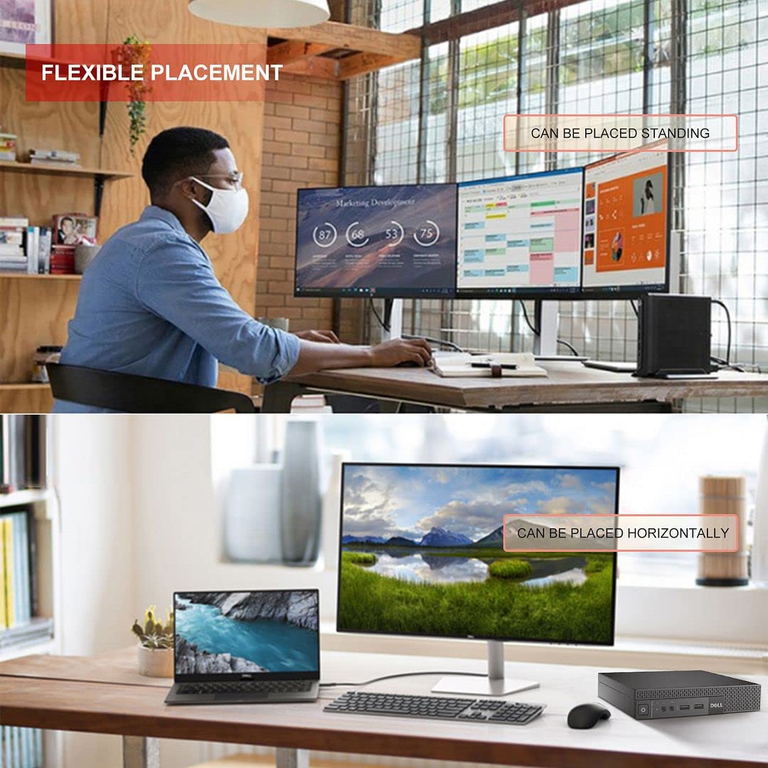 Dell OptiPlex 9020 Micro PC Mini Computers Refurbished Desktop, Quad Core i7-4770T,16GB Ram 1TB SSD