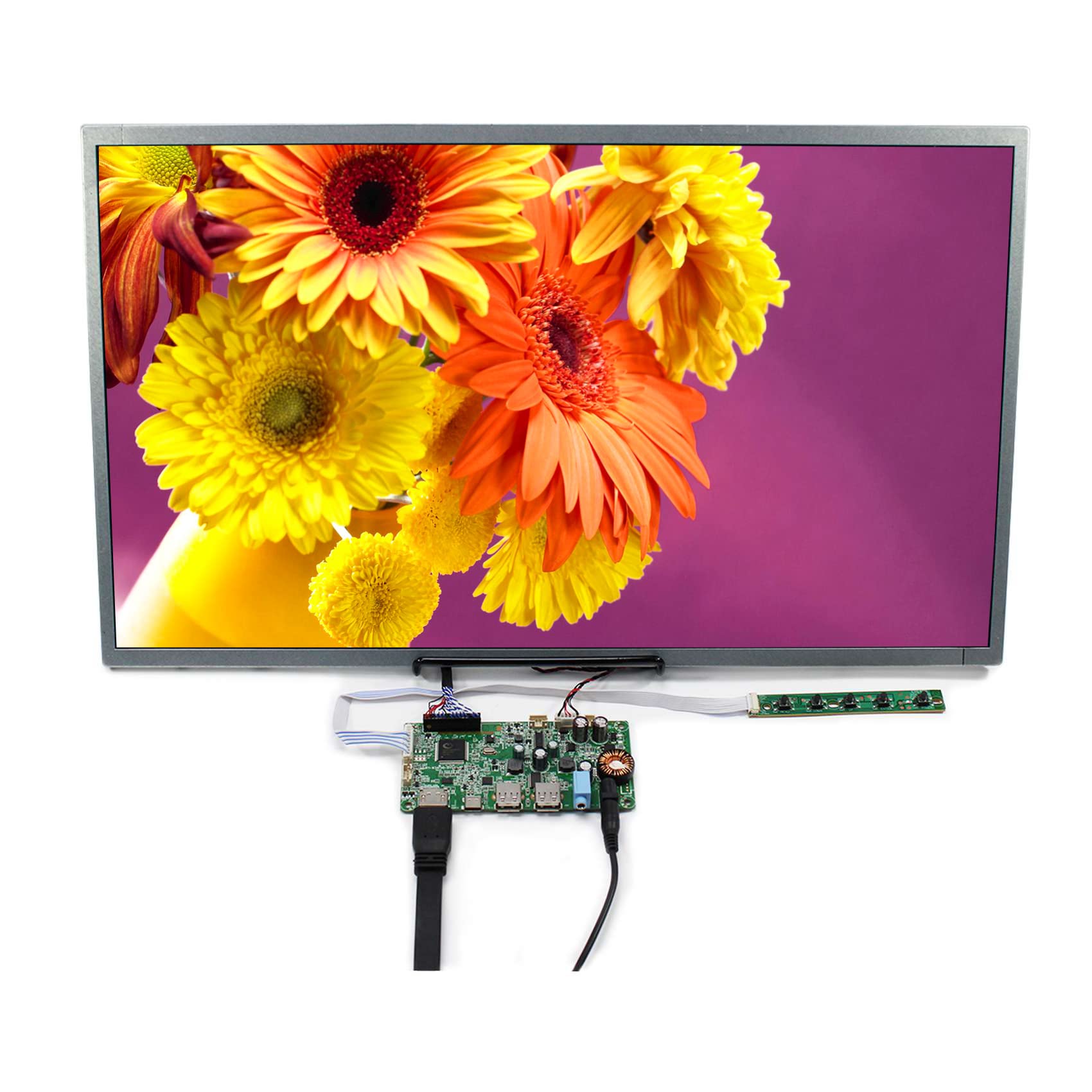 FanyiTek 23.8" MV238FHM-N10 1920x1080 FHD IPS LCD Screen and Type C HD-MI USB LVDs Controller Board