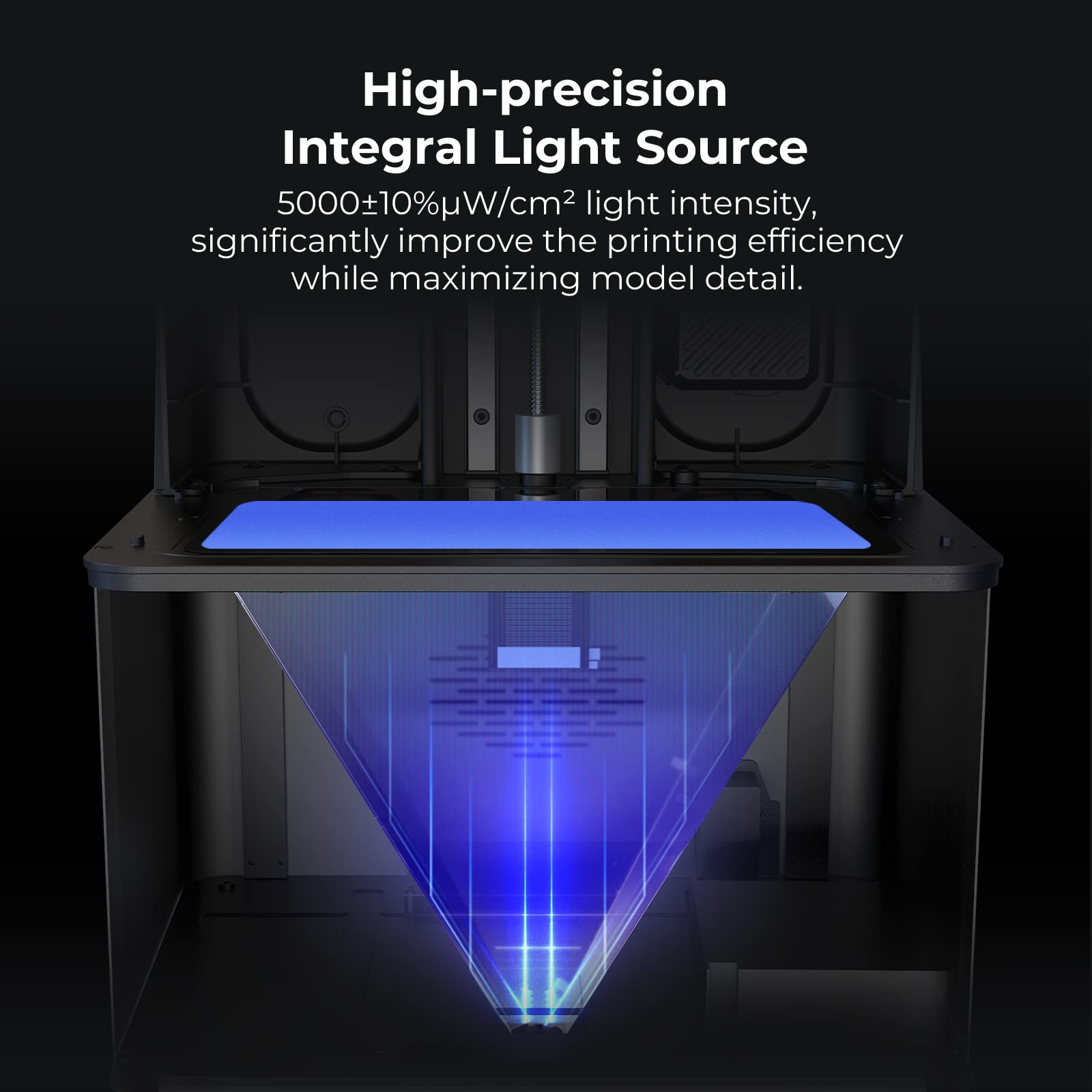 Creality Resin 3D Printer Halot-Mage, 8K Resolution 10.3" Monochrome LCD UV Photocuring Resin Printer with High-Precision Integral Light Fast Print Dual Z-axis Rails Larger Print Size 8.97x5.03x9.05in
