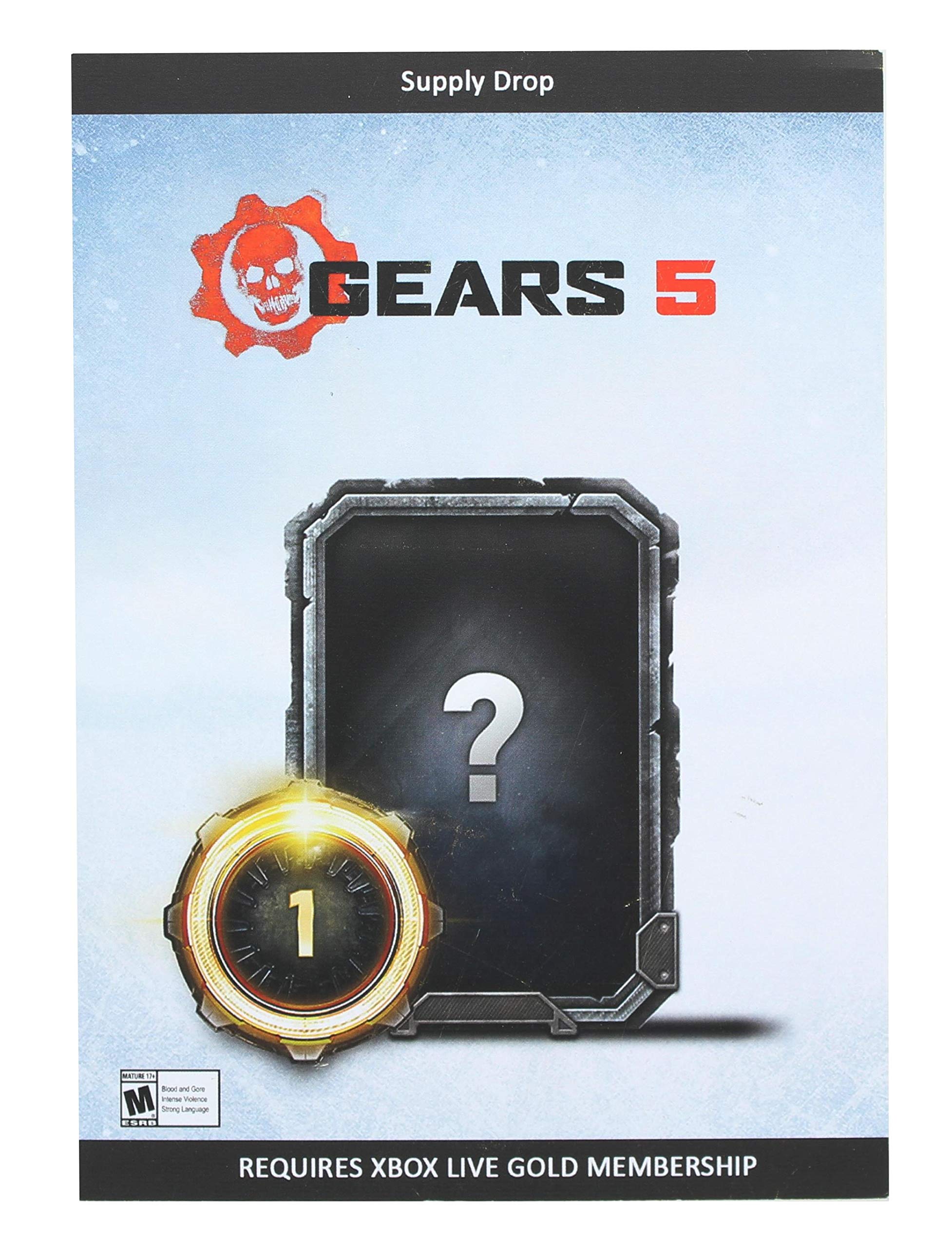 Toynk Gears of War 5 Collector's Looksee Bundle with Exclusive Ammo Tin Packaging and DLC