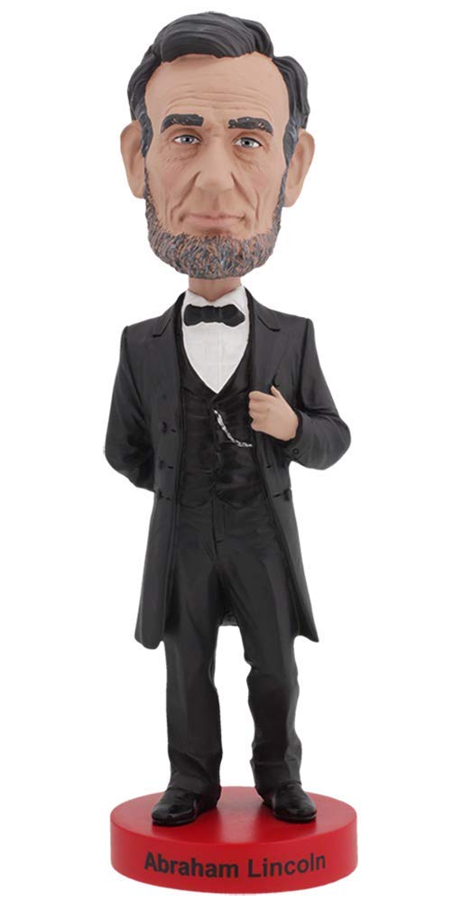 Royal Bobbles Abraham Lincoln Collectible Bobblehead Statue