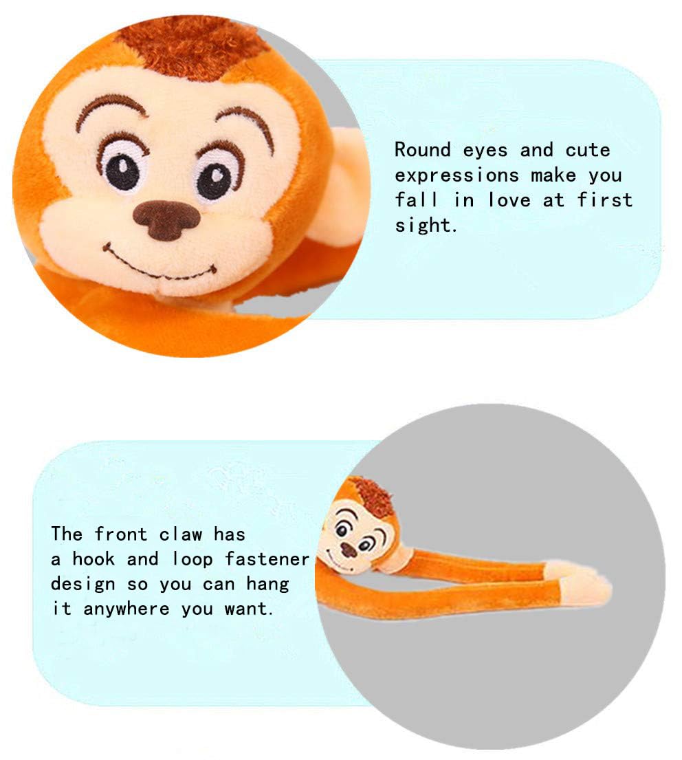 zhidiloveyou Hanging Stuffed Animals of Monkey for Kids and Adults (27inches)