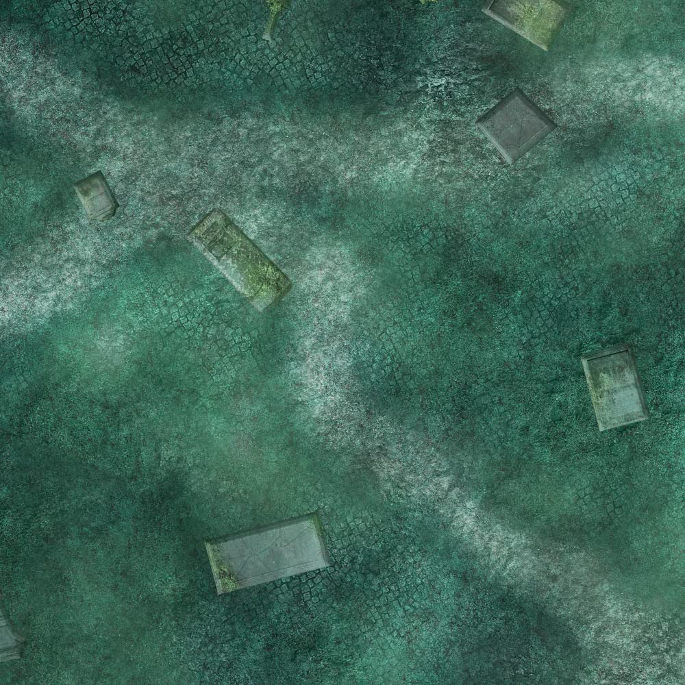 FLG Mats: Graveyard 6'x3'