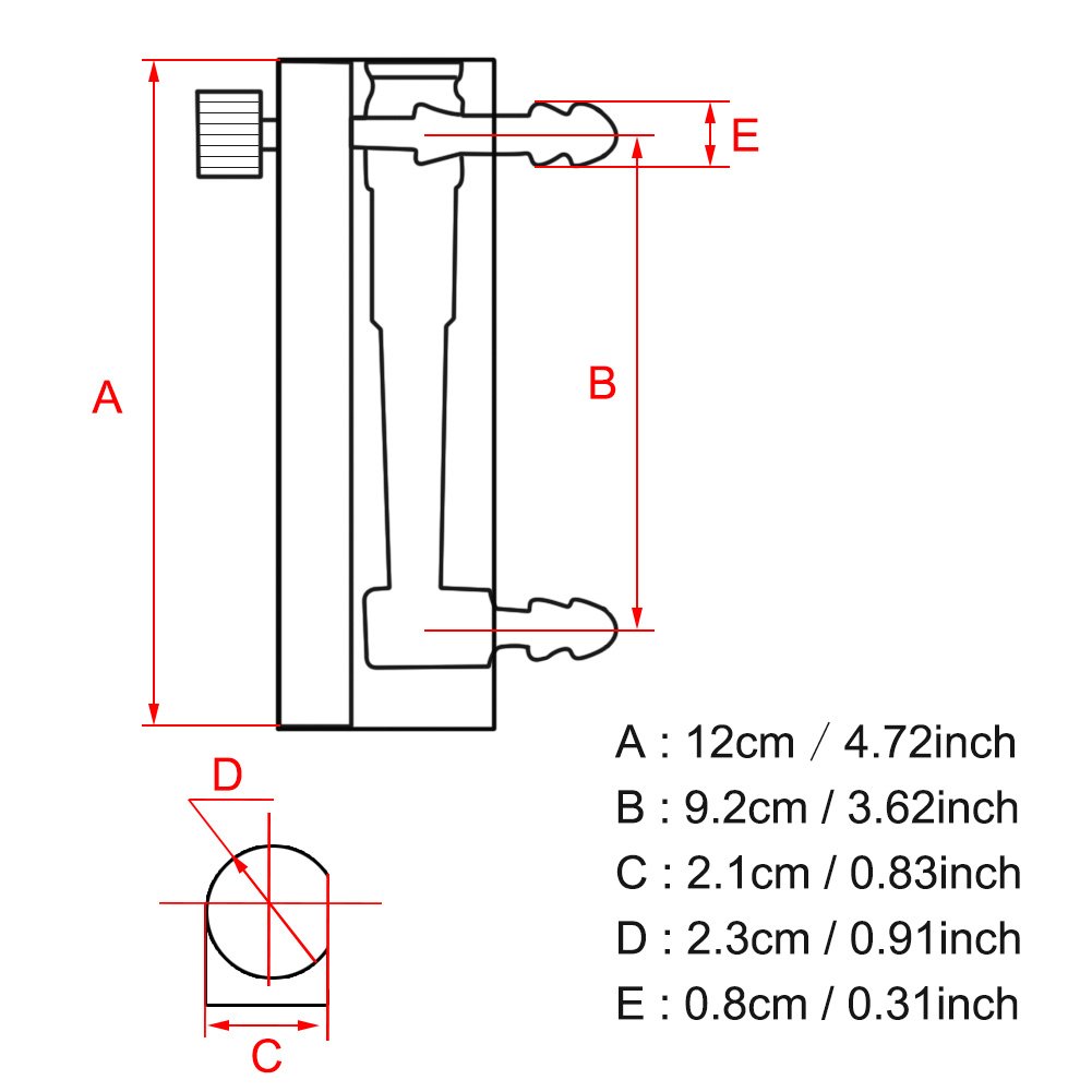 Oxygen Flowmeter,Air Flowmeter Oxygen Air Flow Meter,Lzq5 Flowmeter 2.5-25Lpm Flow Meter with Control Valve for Oxygen/Air/Gas