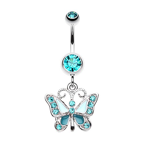 Butterfly Delight WildKlass Belly Button Ring