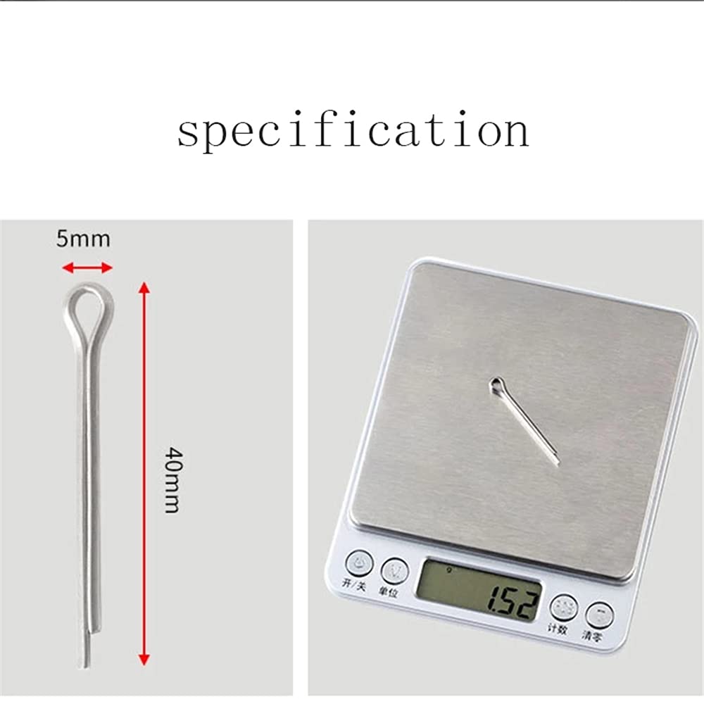 CHDHALTD 10pcs Stainless Steel Lock Pins Bicycle DIsc Brake Pads Lock Pins Quick Lock Release Pin for MTB Road Bike