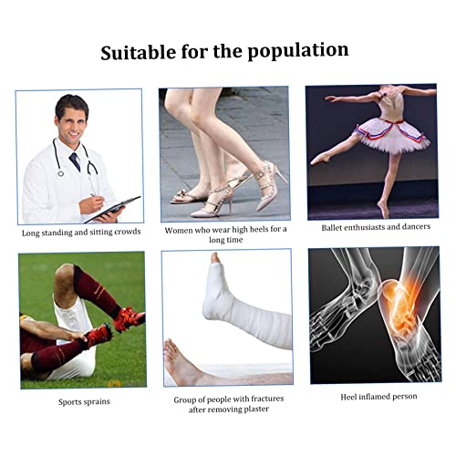 Quflaivy Plantar Fasciitis Night Splint Lightweight Foot Drop Brace Relief Heel Pain Foot Drop Ankle Support for Men Women Pink