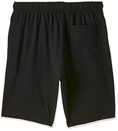Nike Men's Sportswear Club Short Jersey, Black/White, Large