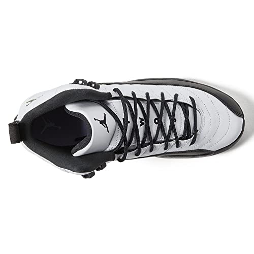 Jordan Air Jordan 12 Retro (Big Kid) White/Black/Vivid Green/Lavender Mist 5.5 Big Kid M