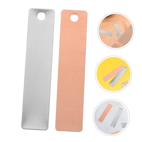 HEMOTON 8 Pairs Zinc Anode Copper Plate Zinc Copper Fruit Battery Experiment Supplies Anode for Zinc Electroplating