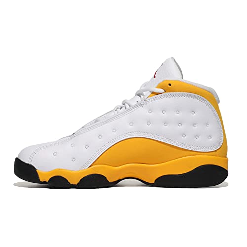 Jordan Boy's 13 Retro (Little Kid) White/University Red/Del Sol/Black 2 Little Kid M