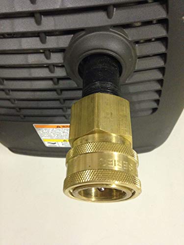 GenExhaust Compatible with Honda EU2200i/EU2000i Generator 4" Quick Disconnect Exhaust Extension Hardware only
