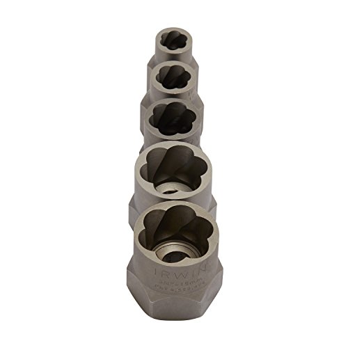 IRWIN Bolt Extractor Set, 5-Piece (394002)