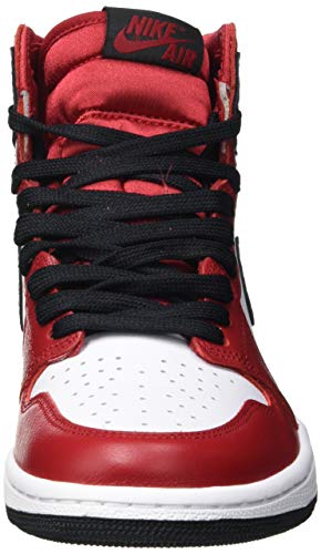 Nike Women's Basketball Shoe, Gym Red Black White, 8 us