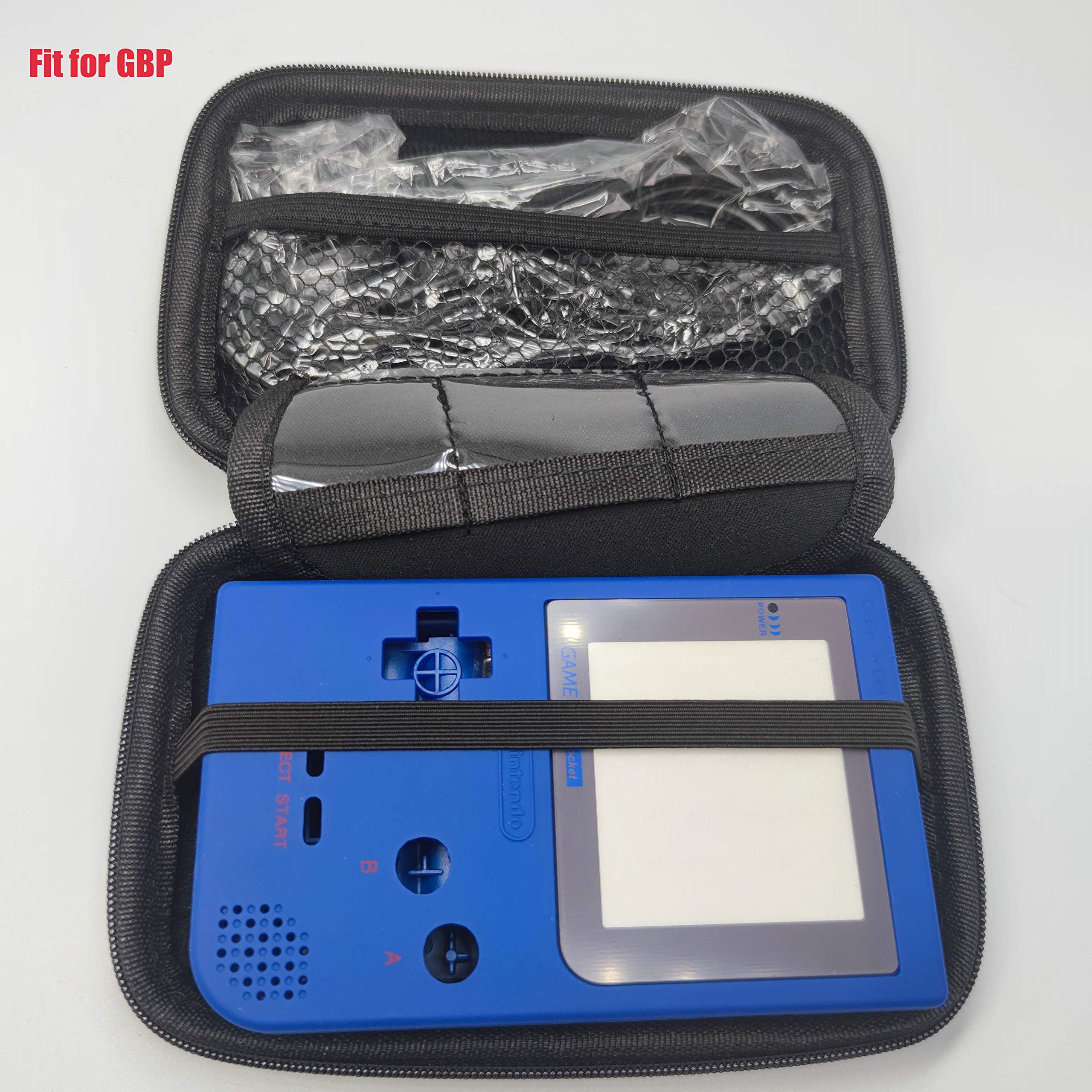 Travel Carrying Protective Cover EVA Hard Case Storage Bag Replacement for Game Boy Advance Color Pocket GBA GBC GBP Console for Nintendo DS Lite NDSL NDSi (Black)