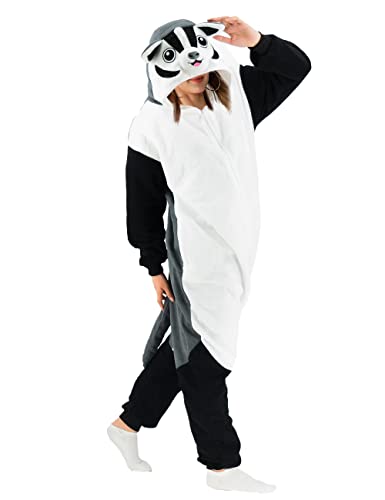vavalad Animal Onesie Adult Animal Pajama One Piece Animal Costume Halloween Cosplay Sleepwear Homewear Christmas for Men Women