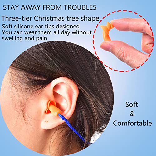 KNTARU Earplugs Earphones ,EarPlug Headphones for Work,Slack Off,Noise Suppression,Hearing Protection,Study,Sleep,Travel,Fitness,Construction site,Production line,Noisy Places