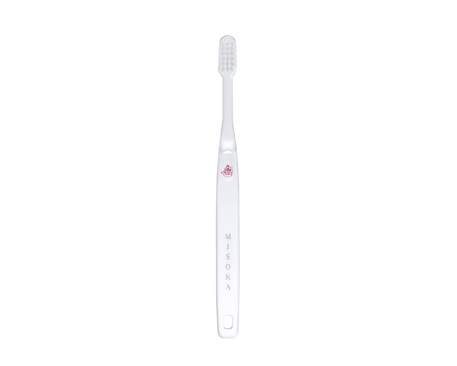 MISOKA Small Toothbrush Shu (Red) Mineral-Coated bristles Premium Toothbrush Made in Japan Japanese Craftsmanship