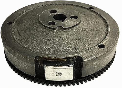 Flywheel W/ Gear For Honda GX340 GX390 11HP 13HP For Predator 420cc 13HP 8750W 9000W Electric Start Engine Generator 69736 60340 60349 For Generac GP6500E GP8000E Electric Generator