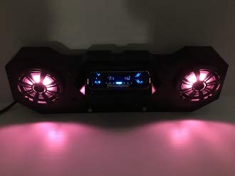 SD 4BBT2RGB2 -Polaris RZR Stereo System BT UTV Side by Side (2-6.5" Marine Speakers)