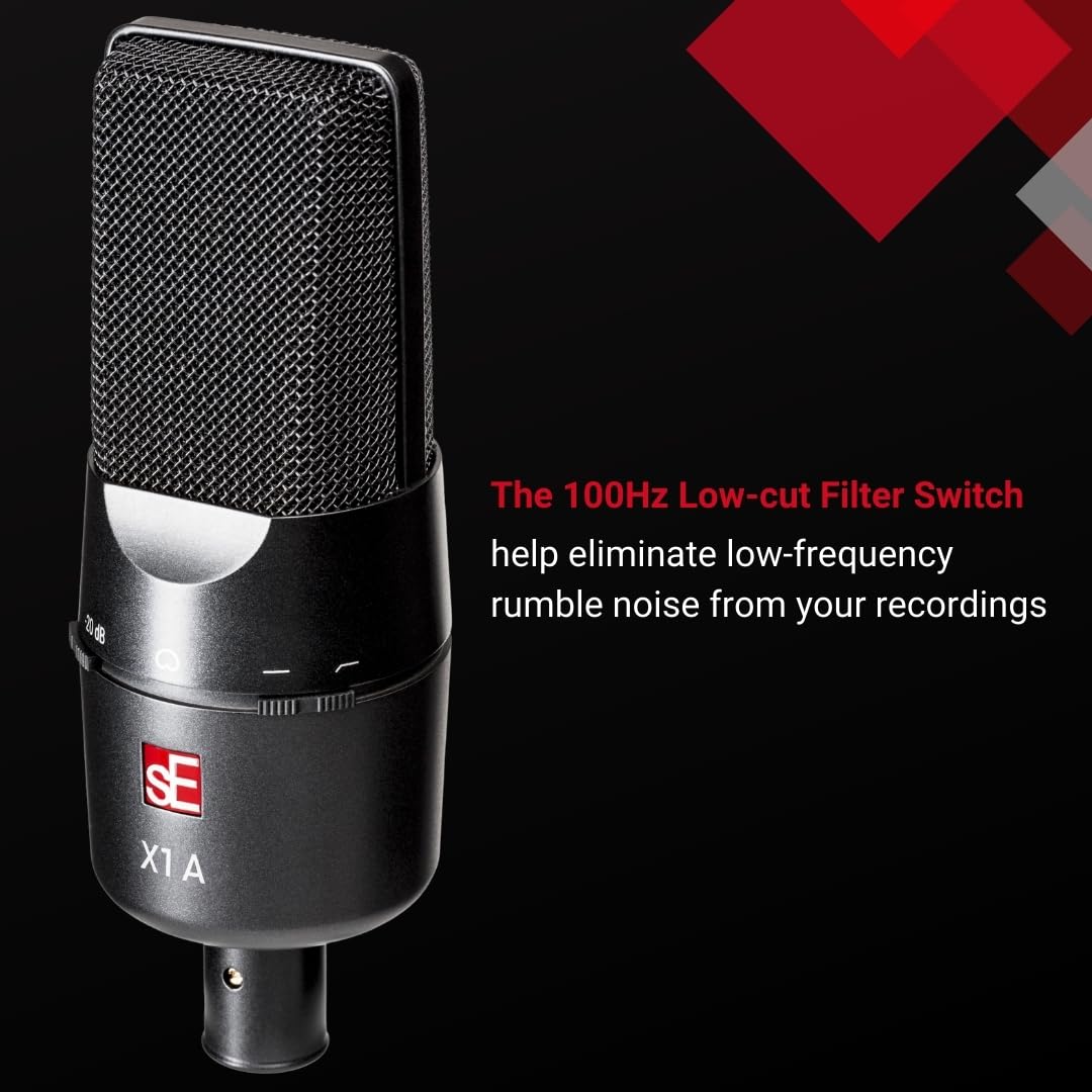 SE ELECTRONICS - X1 Series Condenser Microphone and Clip