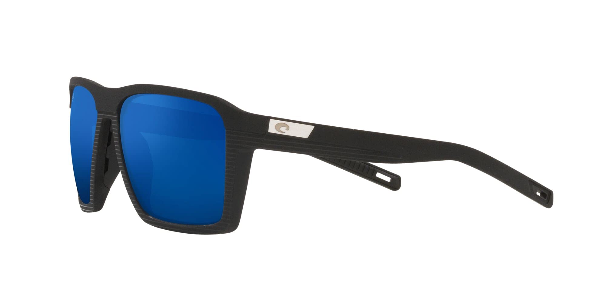 Costa Del Mar Mens Antille Aviator Sunglasses, Net Black/Grey Blue Mirrored Polarized-580G, 58 mm