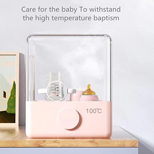 Nouri Glass Baby Bottles, Bottles for Breastfeeding Babies, Breast-Like Nipple for Natural Latch, Slow Flow, 6 oz(Purple/Pink Random Blind Box)
