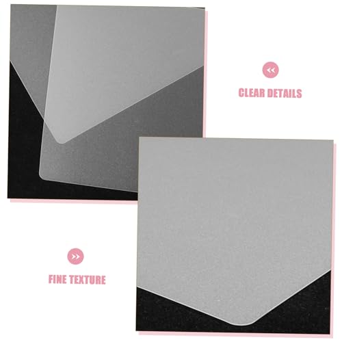 KALLORY 10pcs Copying Board Drawing Board 3D Drawing Paper Templates 3D Printing Pen Mat Painting Mat Basic Template Drawing Tool Plastic