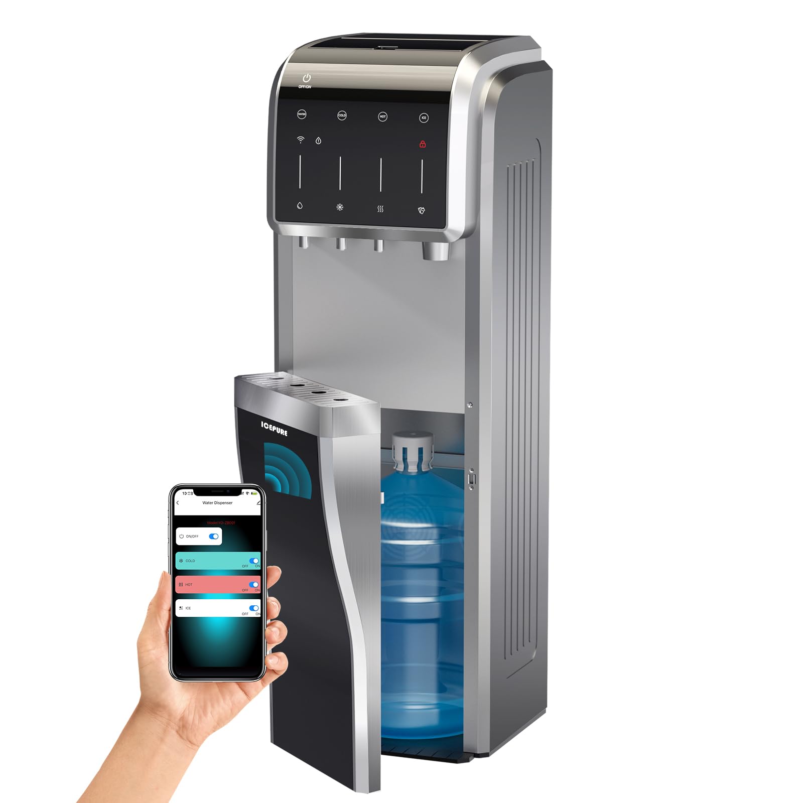 ICEPURE Water Dispenser, Child Safety Lock
