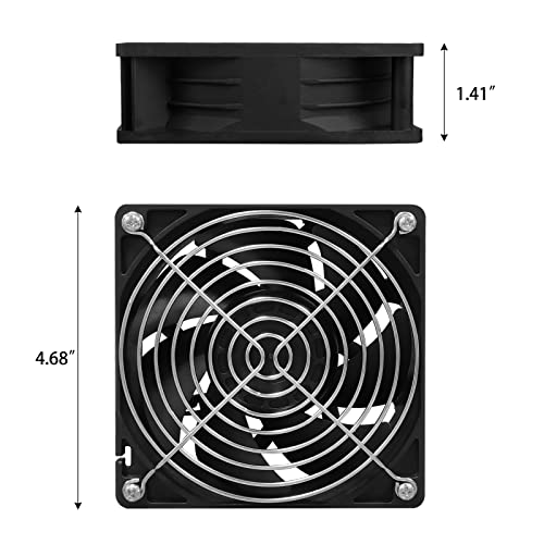 GLAHORSE Digital Fan Kit for Compatible Masterbuilt MB20040220/MB20041220 Gravity Series witch Include 560/800/1050 Digital Charcoal Grill and Smoker Accessories (MB-Fan kit)