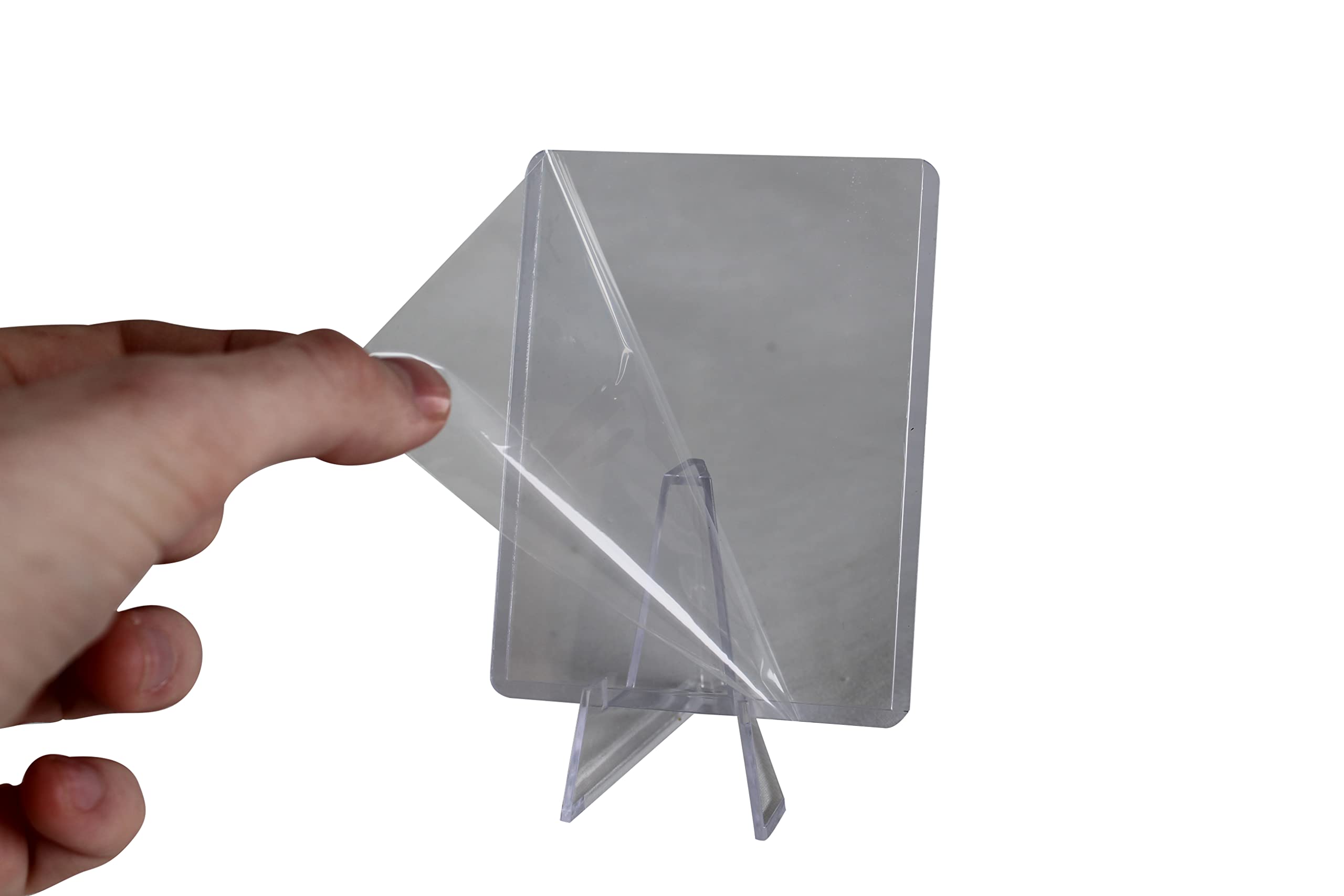 Elite Card Protector 3" x 4" Toploaders. 100 Toploader + 100 Sleeves for Collectible Trading Cards (100 ct.) Up to 35Pt Thick. Premium Card Protection to Keep Your Collection Safe!