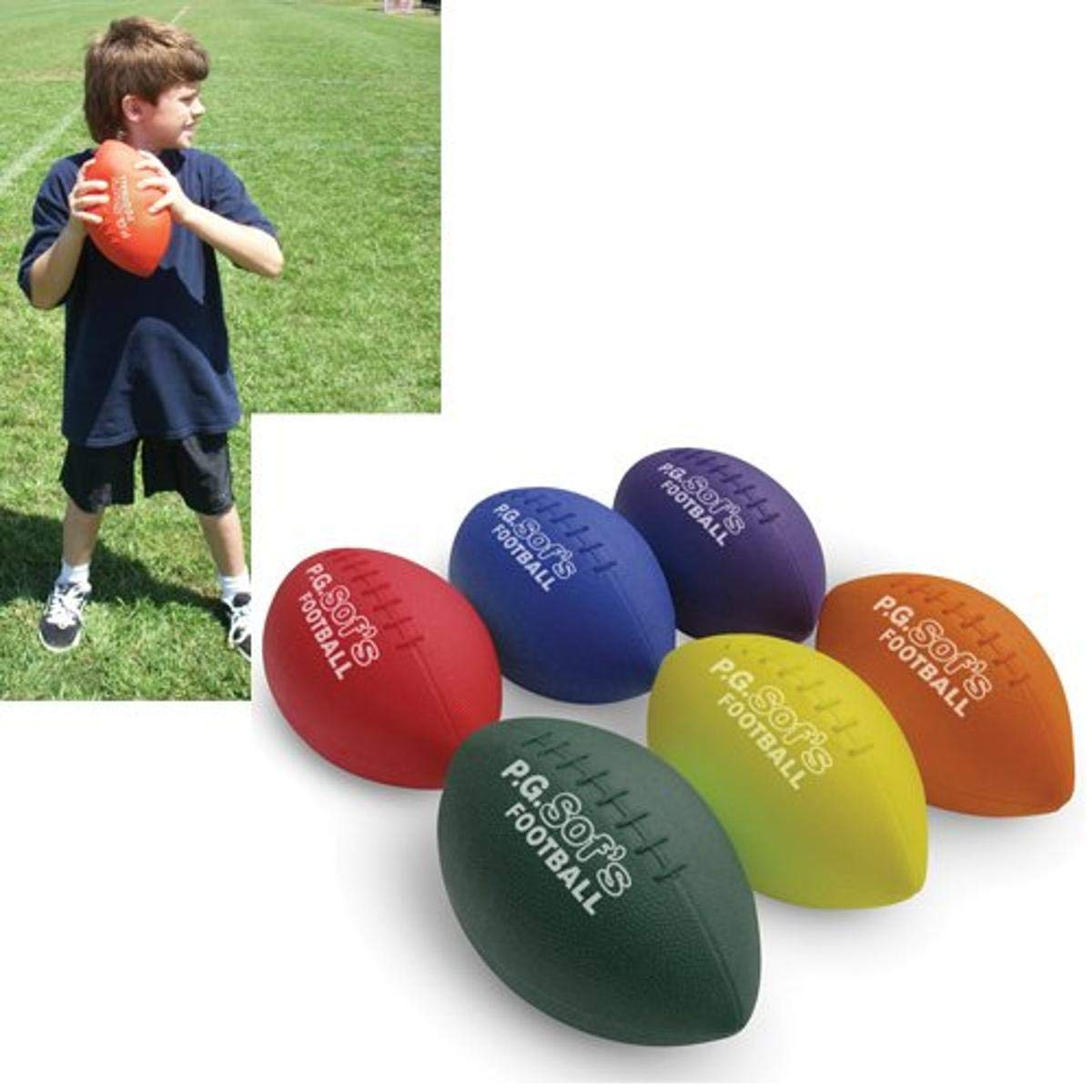 BSN Sports Color My Class® P.G. Sof's™ Footballs 7.5"