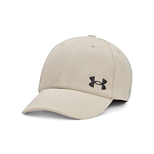 Under Armour Women's Play Up Wrapback, Stone (279)/Purple Switch, One Size Fits Most