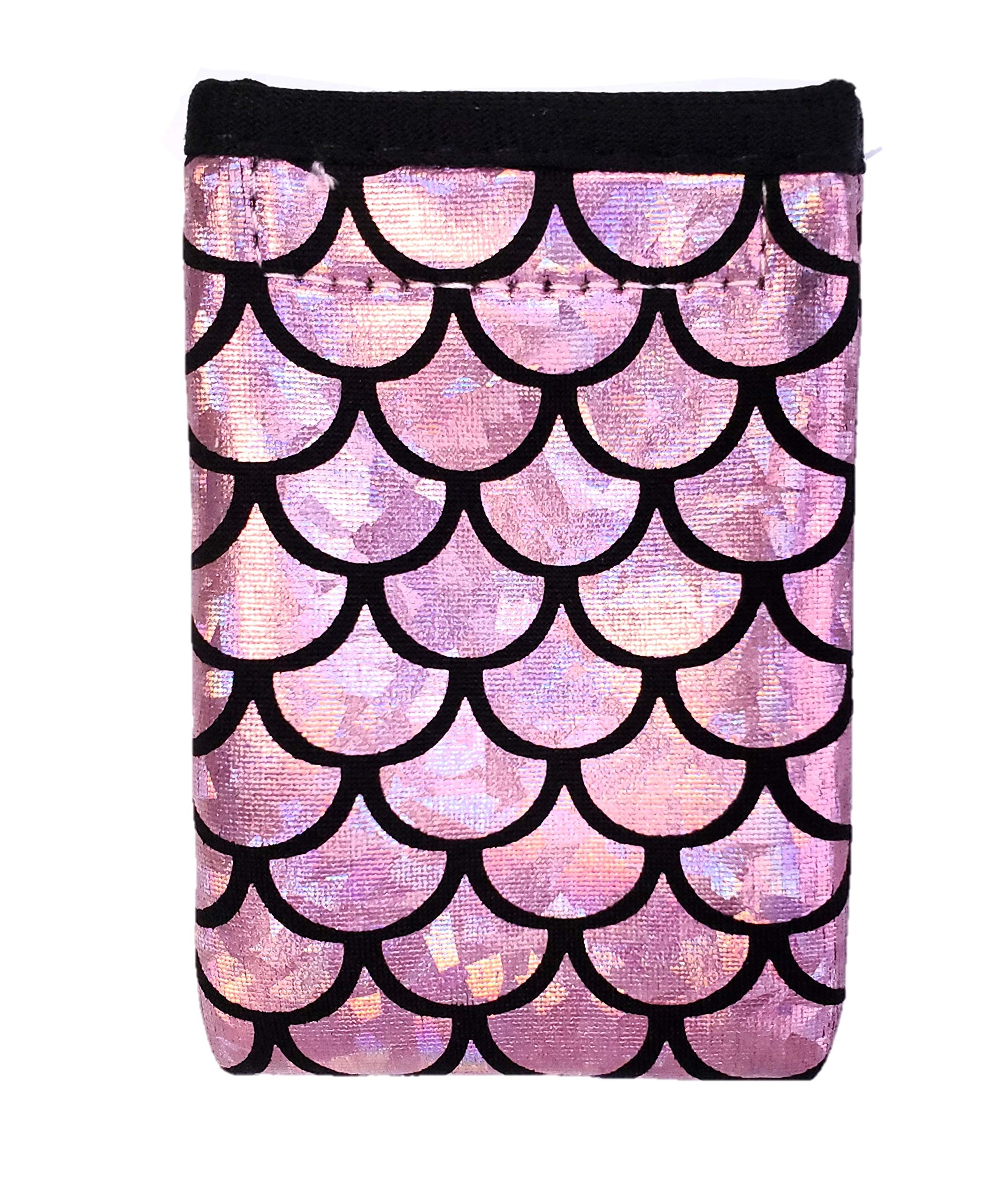 Undercover Bra Wallet | Secret Stash | Women's Travel Pouch |Holds TSlim Insulin Pump | Soft Neoprene | Water Resistant | Easy Access Clip by Hidey-Go, Pink