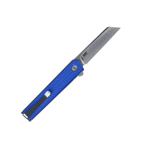 CRKT Ceo Microflipper EDC Folding Pocket Knife: Gentleman's Knife, Everyday Carry, Liner Lock, Aluminum Handle with Deep Carry Pocket Clip 7083