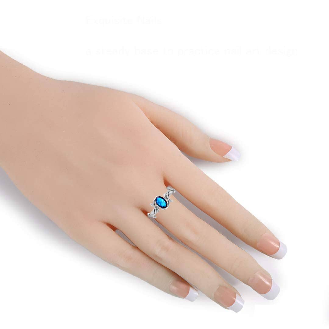 Foreverblings 925 sterling silver labradorite ring leaf style wedding ring, Engagement Ring, Promise Ring, statement ring Gift For Her promise ring (9)