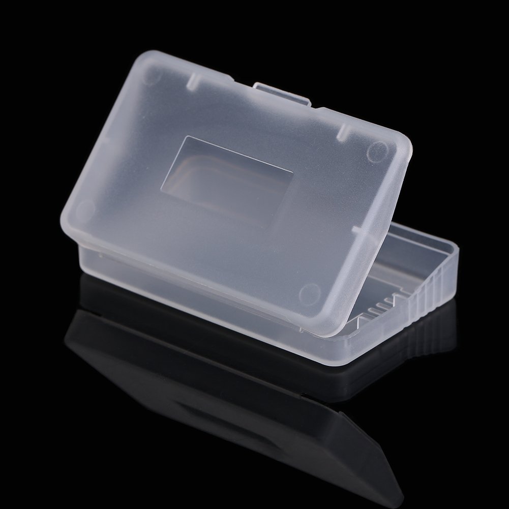 Dust Cover Cartridge Game Case, 10pcs Transparent Anti Dust Cover Cartridge Game Case Box for Game Boy Advance GBA/1246