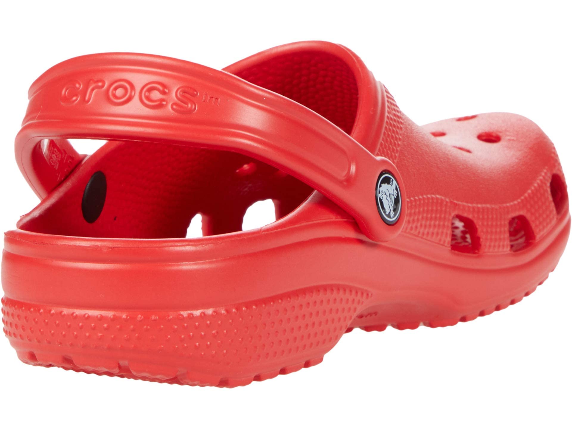 Crocs Unisex-Adult Classic Clogs (Best Sellers), Flame, 10 Women/8 Men