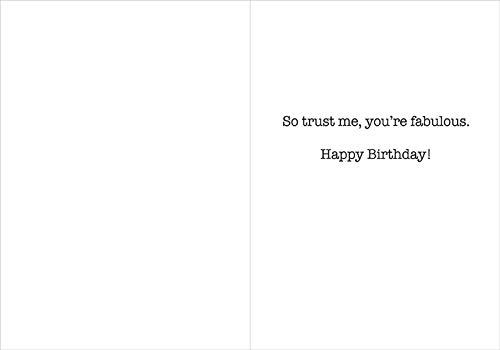 RSVP Save Time : Woman with Coffee Cup Funny/Humorous Feminine Birthday Card for Her : Woman : Women