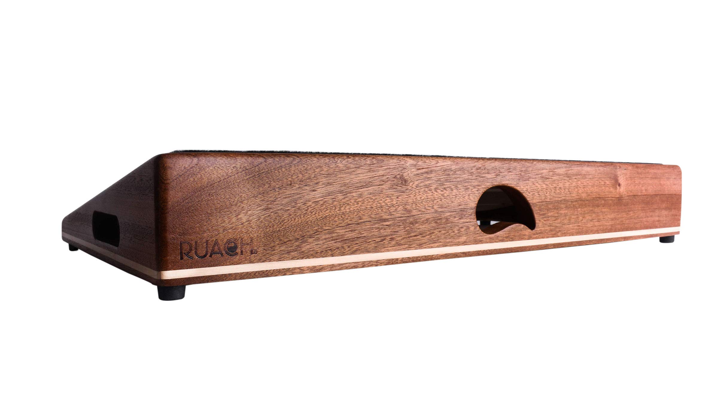 Ruach Foxy Lady 3 Large Hardwood Pedalboard for Guitar Effects Pedals (Gen 3)