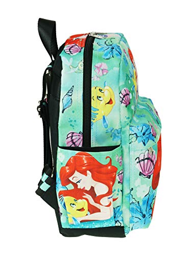 KBNL The Little Mermaid Ariel 12inch Deluxe Oversize Print Daypack A21328 Medium