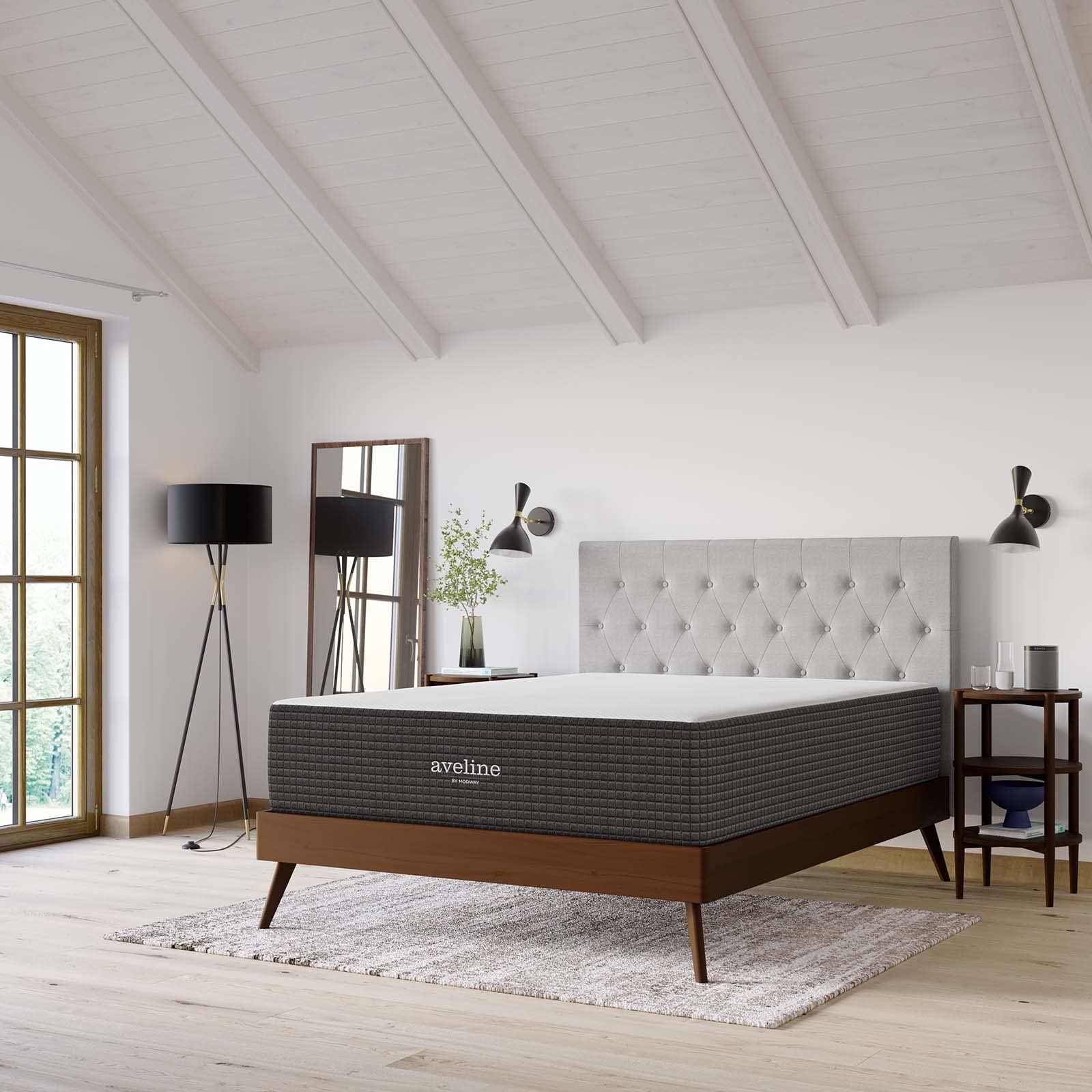 Modway Aveline 14โ Gel Infused Memory Mattress with CertiPUR-US Certified Foam Queen Mattress