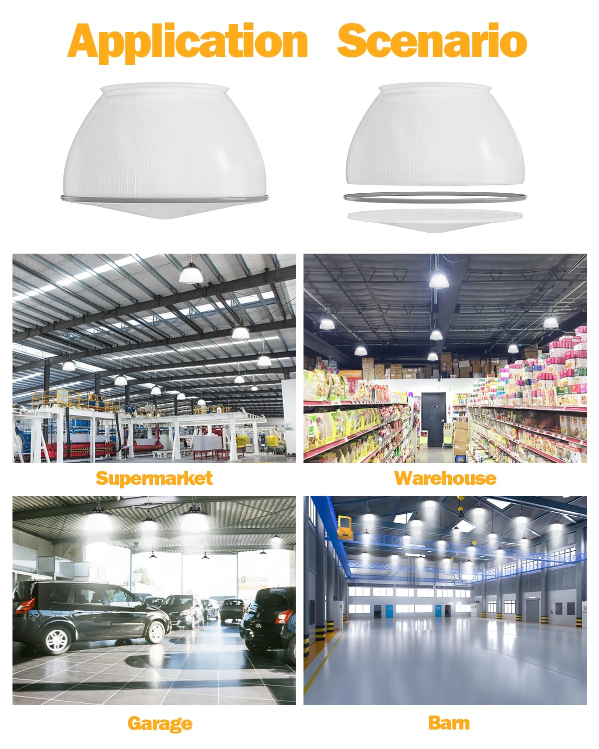 JC-LGL 90 Degree PC Reflector H2108 150W