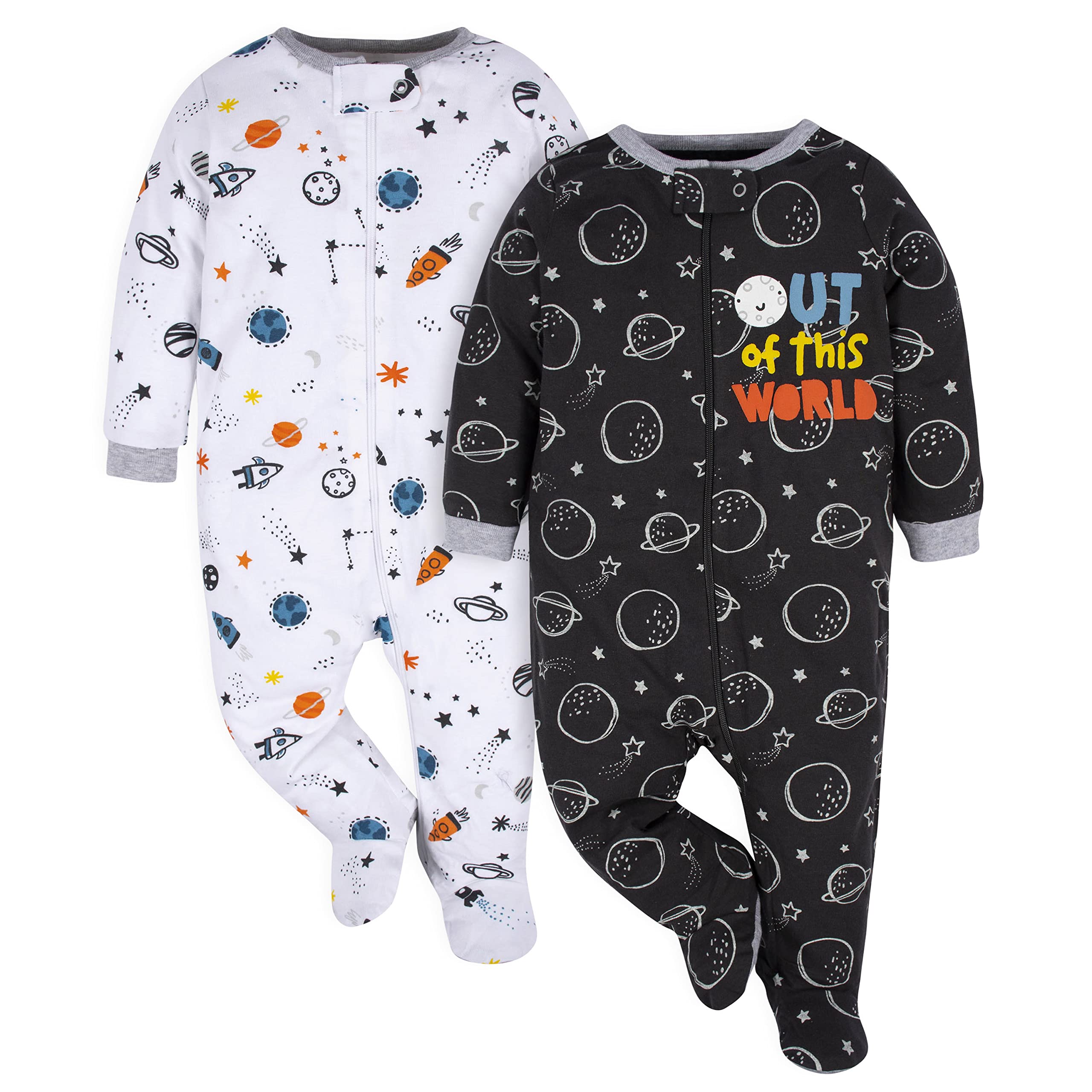 Gerber Baby Boys 2-Pack Sleep 'N Play Sky 3-6 Months